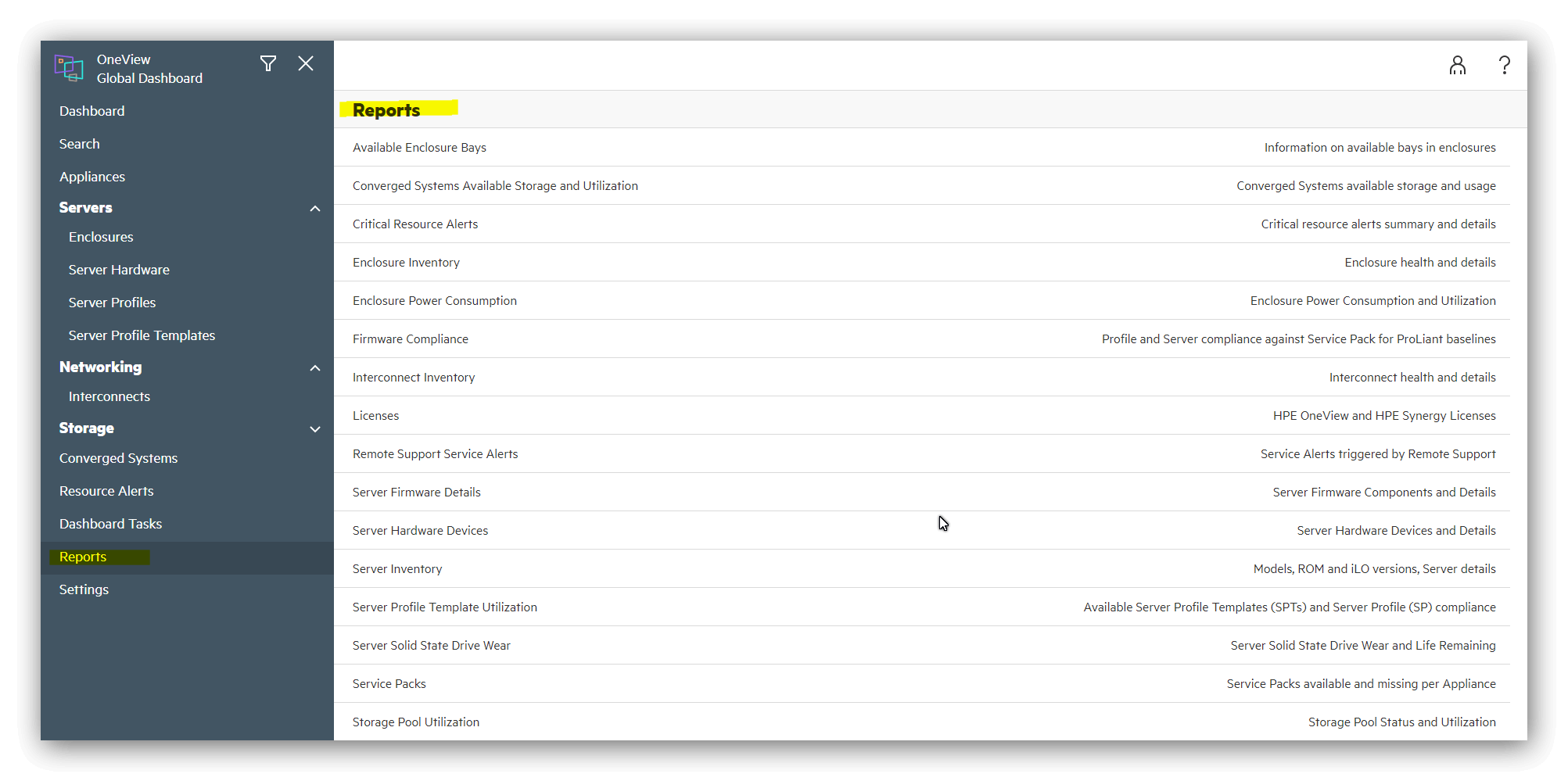 HPE Oneview Global Dashboard Kullanımı - Dağcan Nural