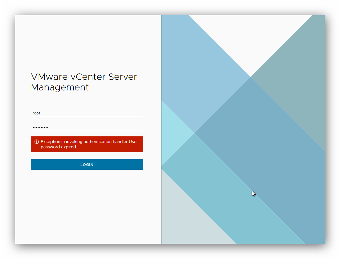 vCenter 7 Root Password Expire - Dağcan Nural